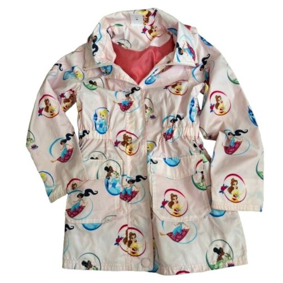 Disney | Jackets & Coats | Disney Princess Fully Lined Hooded Full Zip ...